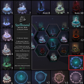 Second Life Marketplace - V5 Spellbound Circle ( Experience Teleporter )_ 3rd Eye